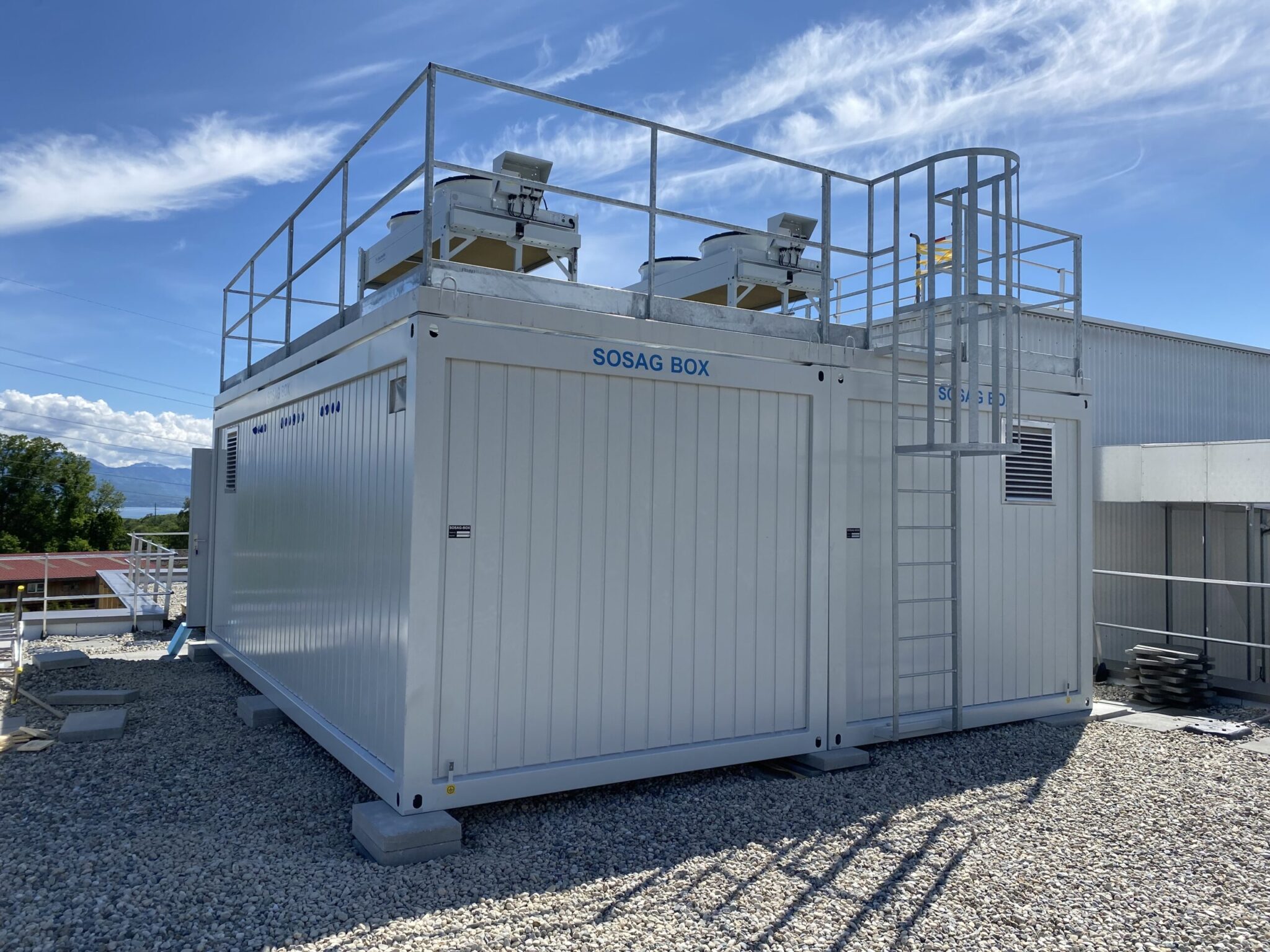 Maschinencontainer Technikcontainer Systemcontainer